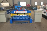 China 380v 50hz 2025 new design Customization Galvalume Roof Panel Roll Forming Machine Plc for sale