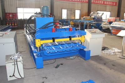 China 380v 50hz 2025 new design Customization Galvalume Roof Panel Roll Forming Machine Plc for sale