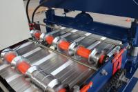 China 380v 50hz Ribtype Roof Roll Forming Machine 36 Coverage 3/4 High Ribs Easy Operation for sale