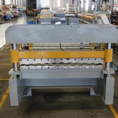 China PLC Control Metal Cold Roofing Sheet Making Machiney Roof  Tile Wall Pannel Roll Forming Machine for sale