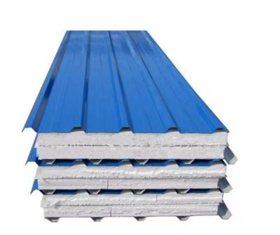 China 50-300 Thickness Sandwich Panel Roll Forming Machine with Lichao Motor and 32KW Hydraulic Motor Power for sale