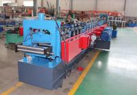China High Efficiency CZ Purlin Roll Forming Machine with 45# Steel Rollers and High Straightness for Construction for sale