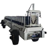 China Mobile Greenhouse Vegetable Planting Trough Forming Machine With Quickly And Efficiently 5.5KW Hydraulic Motor for sale