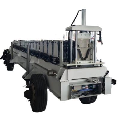 China Mobile Greenhouse Vegetable Planting Trough Forming Machine With Quickly And Efficiently 5.5KW Hydraulic Motor for sale