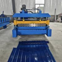 China 0.3-0.8mm Double Layer Roof Roll Forming Machine Ibr & Corrugated Tile Sheet Making Machine for sale