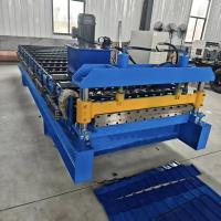 China 0.3-0.8mm Double Layer Roof Roll Forming Machine Ibr & Corrugated Tile Sheet Making Machine for sale