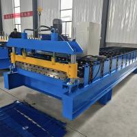 China 0.3-0.8mm Double Layer Roof Roll Forming Machine Ibr & Corrugated Tile Sheet Making Machine for sale