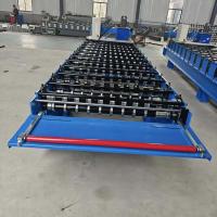 China 45 Steel Roller Material Chain Drive Tile Roofing Sheet Making Machine Built to Deliver Consistent and Operational Stability for sale