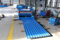 China Roofing Sheet Making Machine Roll Forming With 18 Stations Simple Structure for sale