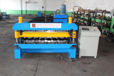 China Double Layer Roll Forming Machine For Glazed Roof And Trapezoid Sheet for sale