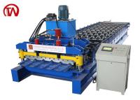 China Steel Roof Steel Glazed Tile Roof Tile Roll Forming Machine Antique Color for sale