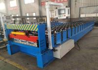 China R - Panel  Roof Roll Forming Machine  26 GA Galvalume Coil Easy Operation for sale