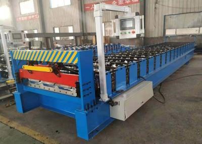 China R - Panel  Roof Roll Forming Machine  26 GA Galvalume Coil Easy Operation for sale