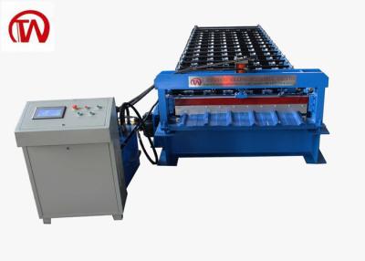China Full Automatic 7 Ribs High Capacity roll Forming Machine 900 Long Span for sale