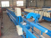 China Waterproof Steel Downspout Roll Forming Machine Hydraulic Motor High Speed for sale