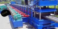 China 2024 New Design PLC Highway Guardrail Forming Machine 80mm Roller Diameter for sale