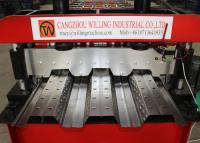 China Full Automatic Floor Deck Roll Forming Machine PLC Control Easy Operation for sale