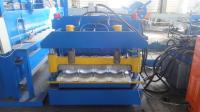 China PPGI / Galvanized Roof Tile Roll Forming Machine Safety Easy Operation for sale
