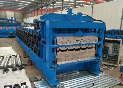 China Stone Coat  Metal Roof Making Machine 0.3 -0.6 Mm Thickness Non Corrosion for sale