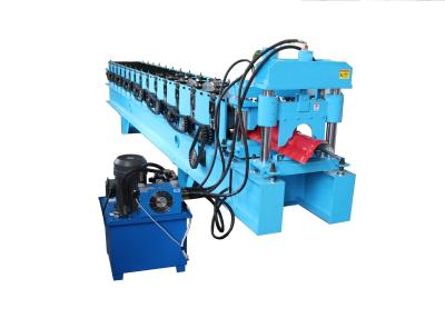 China 4kw 0.2mm Ridge Cap Roof Roll Forming Machine for sale