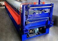 China PLC Control High Precision 0.8mm Corrugated Sheet Rolling Machine for sale