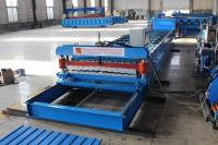 China 900mm Trapezoid Hydraulic Shear Ibr Roll Forming Machine for sale