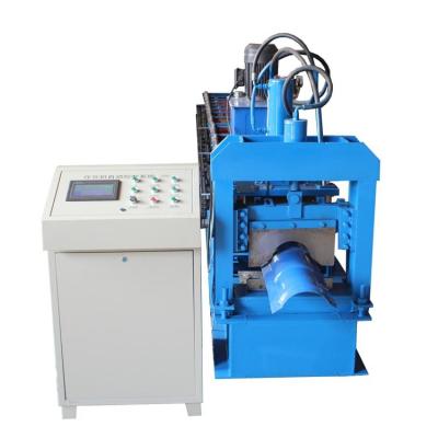 China Plc Control Semicircle Ridge Cap Metal Roof Tile Roll Forming Machine Automatic for sale