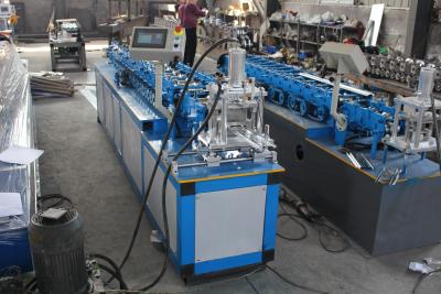 China 1mm Steel Galvanized Delta Roller Shutter Door Roll Forming Machine for sale