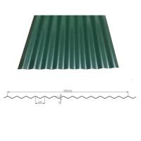 China 1.25'' Low Ribs Sheet Roof Roll Forming Machine Hydraulic System Plc for sale