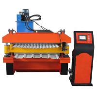China Corrugated Ppgi Double Layer Roll Forming Machine Full Automatic Plc Control for sale
