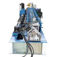 China Ppgi Metal Door Frame Roll Forming Machine Fully Automatic 15m/Min for sale