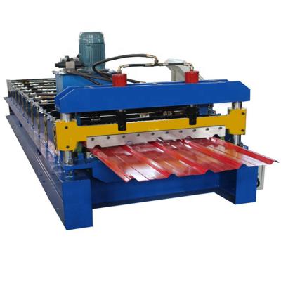 China 840mm Trapezoidal Panel Ibr Roof Roll Forming Machine for sale