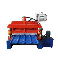 China Customized Shape Profile Ppgi Roof Panel Roll Former Metal for sale