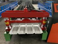 China Painted Steel Tr5 0.8mm Roof Tile Roll Forming Machine for sale