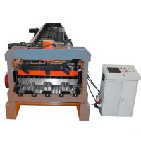 China 1.2mm Profile Pressing Dot Floor Deck Roll Forming Machine for sale