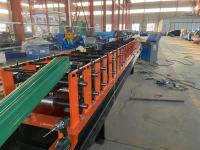 China Cold Metal Shaping 0.3mm Downspout Roll Forming Machine for sale