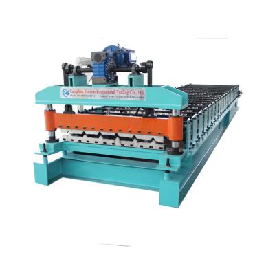 China Metal Gardens Ibr Roll Forming Machine Tile Roofing Sheet Making for sale