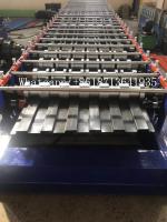 China PLC Controlled 2.5T Corrugated Roof Sheet Roll Forming Machine For Efficient Production for sale