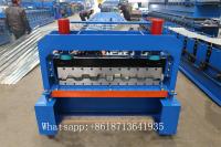 China PLC Controlled 2.5T Corrugated Roof Sheet Roll Forming Machine For Efficient Production for sale