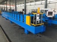 China Customized 0.8mm Down Pipe Roll Forming Machine Rain Water Gutter Making for sale