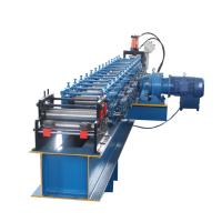 China 45 Steel Roller Material Shutter Door Roll Forming Machine with 7.5KW PLC Control System for sale