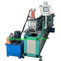 China Automatic Galvanized Shutter Door Rolling Machine 0.7mm for sale