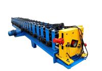 China 0.4mm Galvanized Down Pipe Roll Forming Machine Plc for sale