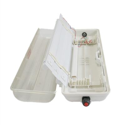 China ATEX 220v BYS full plastic explosion proof lighting fixture 4ft double fluorescent tubes led explosion proof lamps for sale