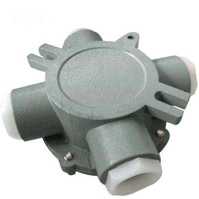 China Aluminum Atex Explosion Proof Junction Boxes Exd Zone 0 Zone 20 Electrical Dustproof for sale