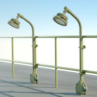 China Hazardous Location High Bay Fixtures 120w Pole Mounting for sale