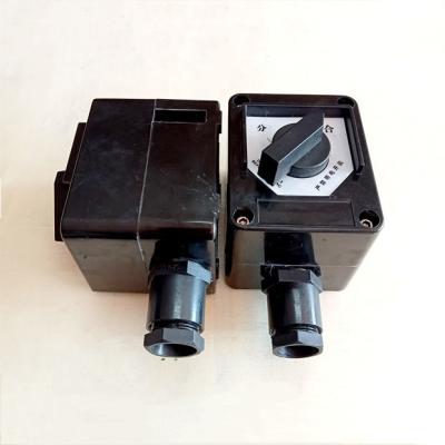China BHZ8050 Corrosion Proof Rotary Light Switch 380v 10A Explosion Proof On Off Switch for sale