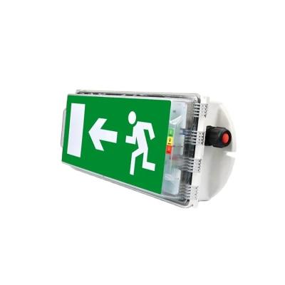 China 24 Vac Led Explosion Proof Exit Lights Plastic Anti Explosion Escape Marking Lamps for sale