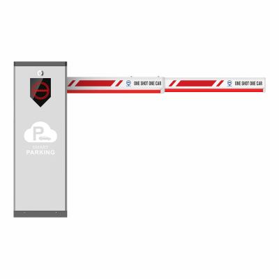 China Anti Crash Security Car Parking Boom Barrier Gate Automatic Barrier Gate With LED Arm for sale
