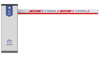 China Electric Automatic Boom Barrier Gate Led Aluminium Arm for sale